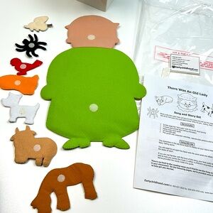 Earlychildhood.com | Toys | There Was An Old Lady Felt Story Set | Poshmark